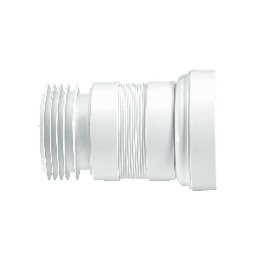 McAlpine Straight Flexible WC Connector