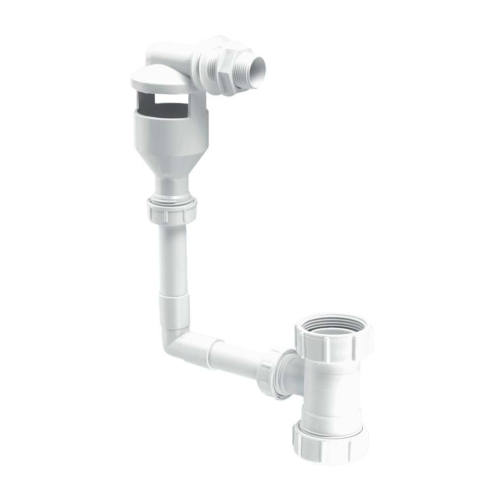 McAlpine WC Overflow Kit with One Piece Tun Dish