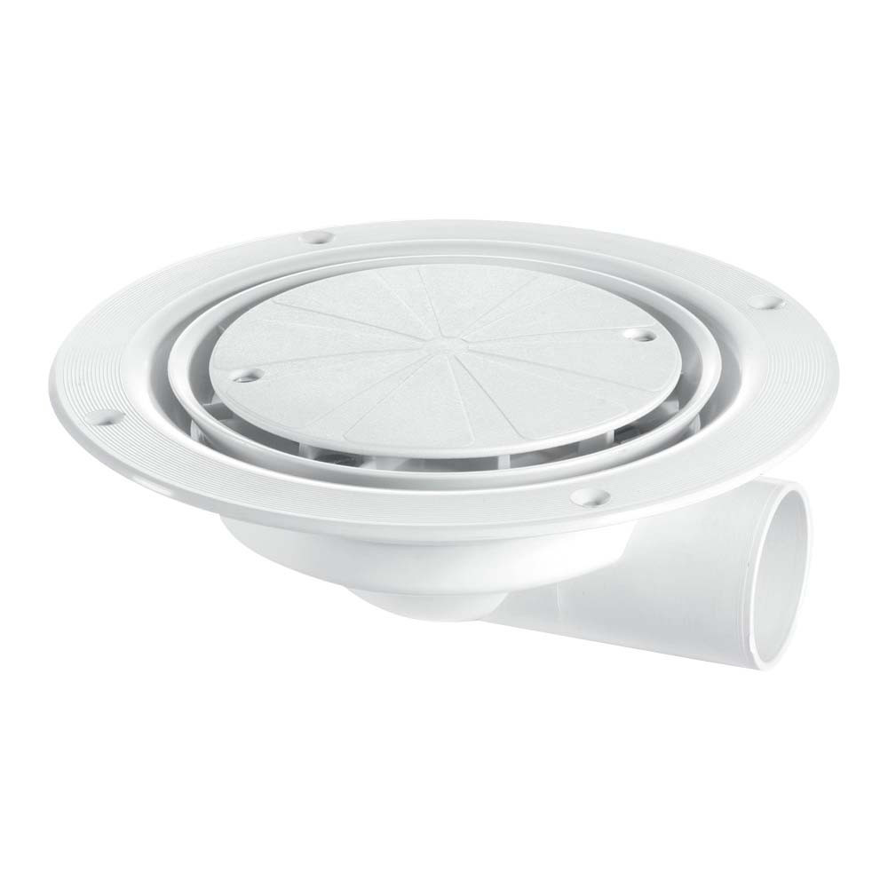 McAlpine 1 1/2" Horizontal Outlet Untrapped Gully for Sheet Flooring