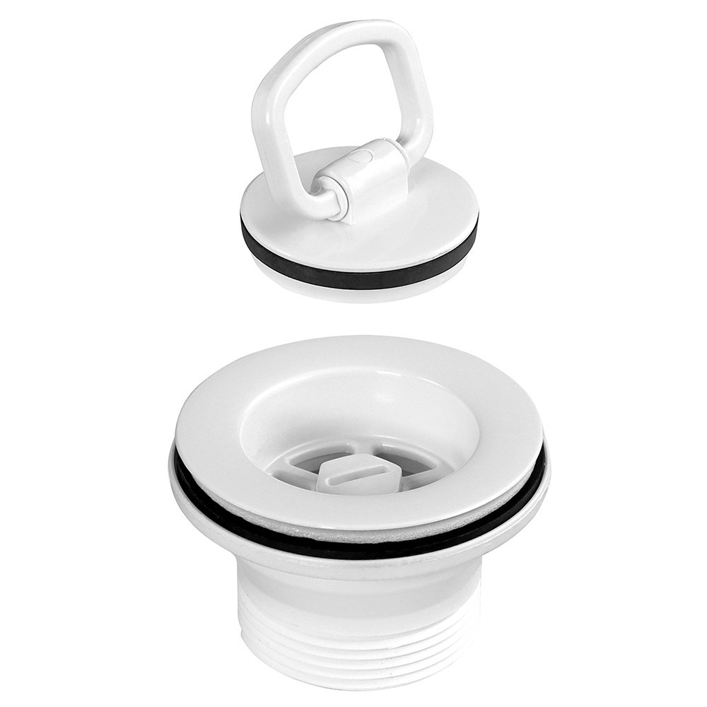 McAlpine 1 1/2" Plastic Waste with Handled Plug