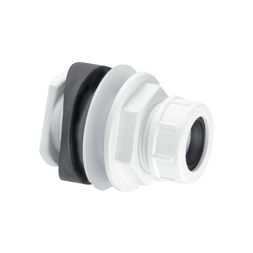 McAlpine Mechanical Soil and Rainwater Pipe Boss Connector for 19/23mm Pipe
