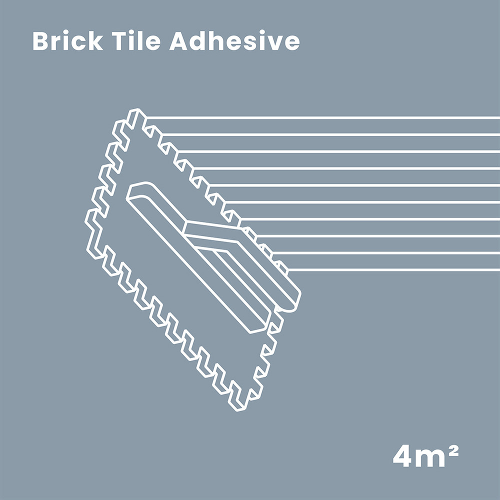 The Brick Tile Co Brick Slip Adhesive - 20kg/4m2