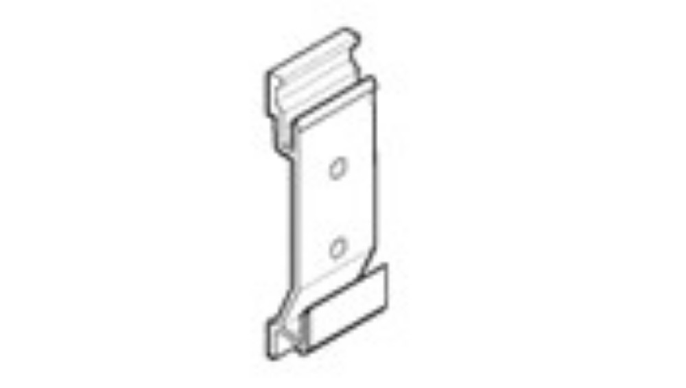 Aluminium Aqualine Gutter Brackets - Half Round