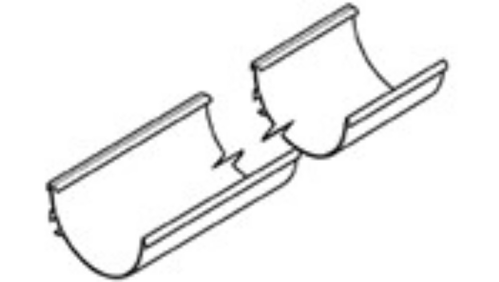 Aqualine Gutters Complete Starter Pack - Half Round