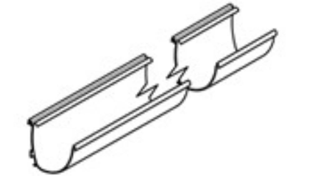 Aqualine Gutters Complete Starter Pack - Modern (Mill Finish)