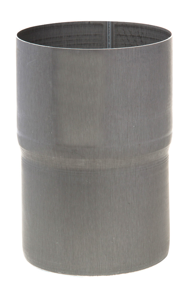 Alumasc Steel Gutter Downpipe Connection (Zinc Quartz Finish)