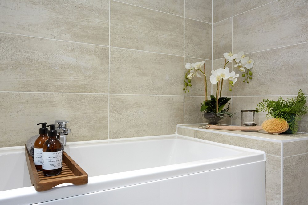 Johnson Tiles Ashlar Ceramic Wall Tile - 300mm x 200mm x 8mm (Pack of 17)