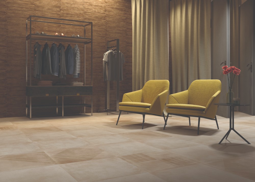 RAK Basic Concrete Effect Porcelain Tiles