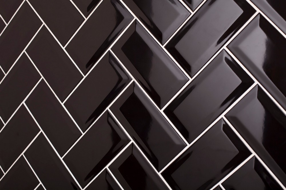 Johnson Tiles Bevel Brick Ceramic Wall Tile - 200mm x 100mm x 6.5mm ...