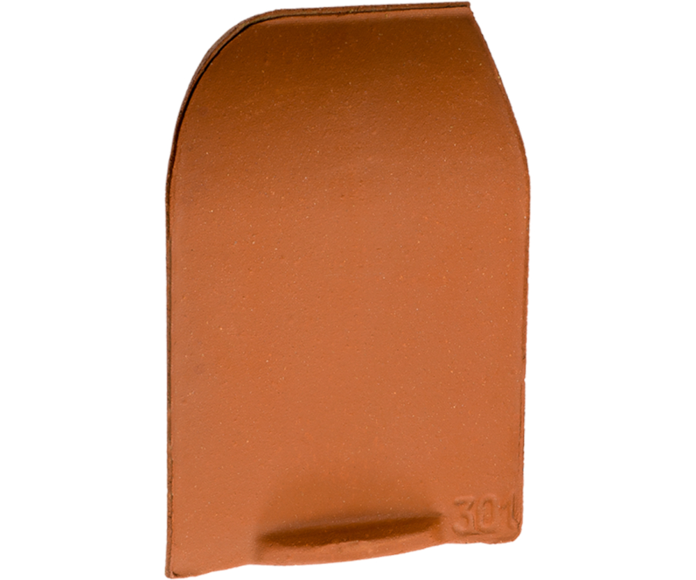 British Ceramics Dutch Clay Under Ridge Roof Tile