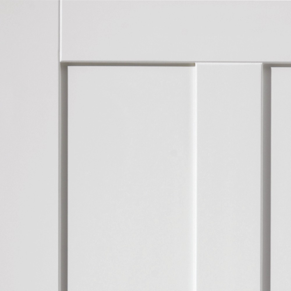 Barbados White Internal FD30 Fire Door - Primed White