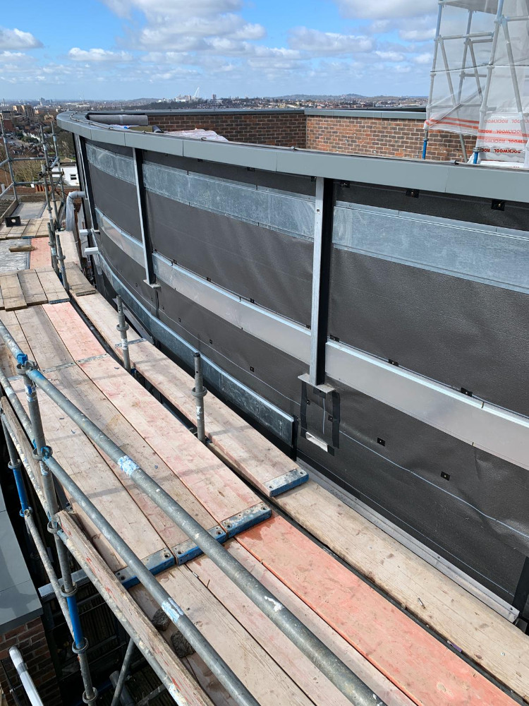 Fireshield Permeable Fire Proof Wall Underlay - 20m x 1.1m