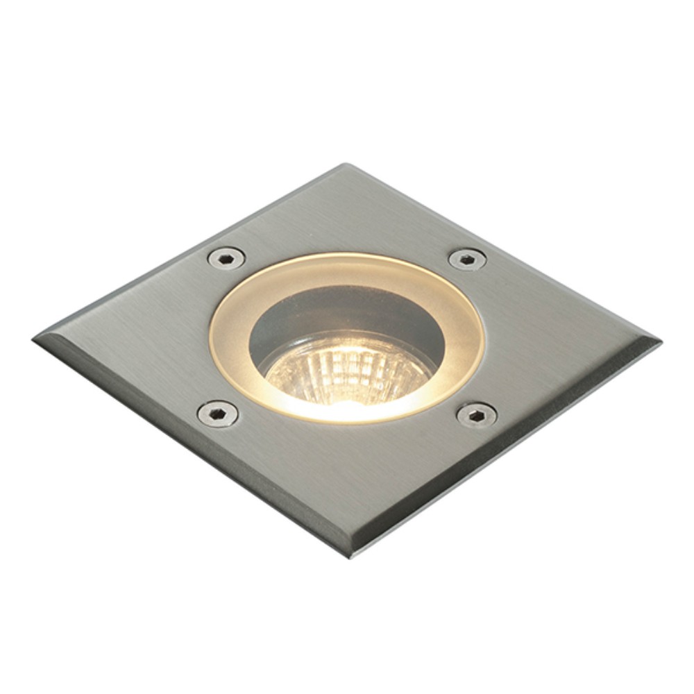 Saxby Pillar Square Recessed Ground Light IP65 50W