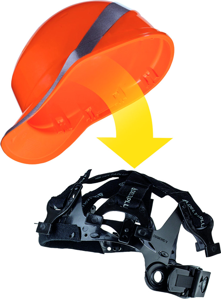 Delta Plus Diamond V Helmet Harnesses (10 Pack)