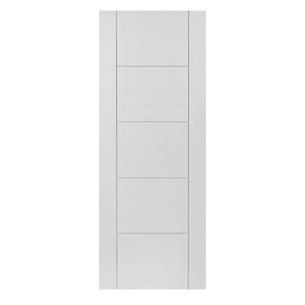 Tigris White Internal FD30 Fire Door - Prefinished | DIY Megastore