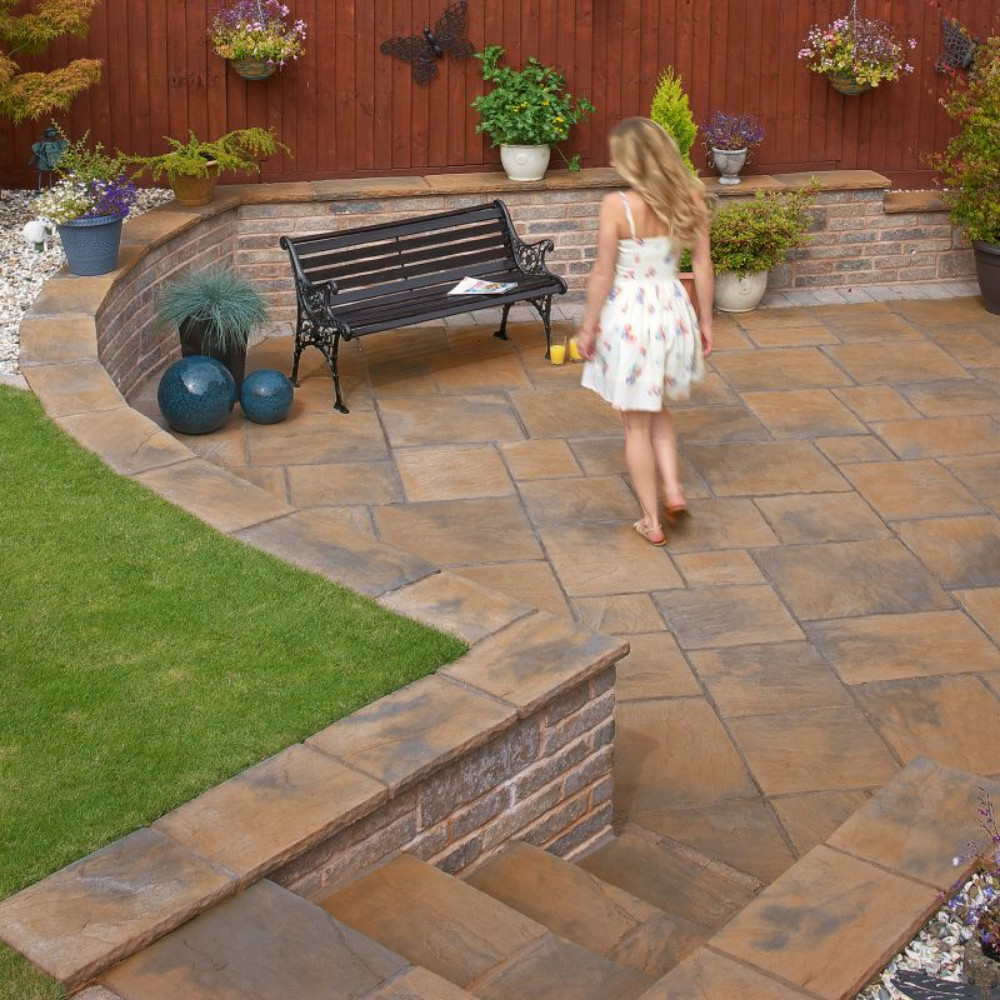 Marshalls Heritage Stone Effect Concrete Paving Slabs