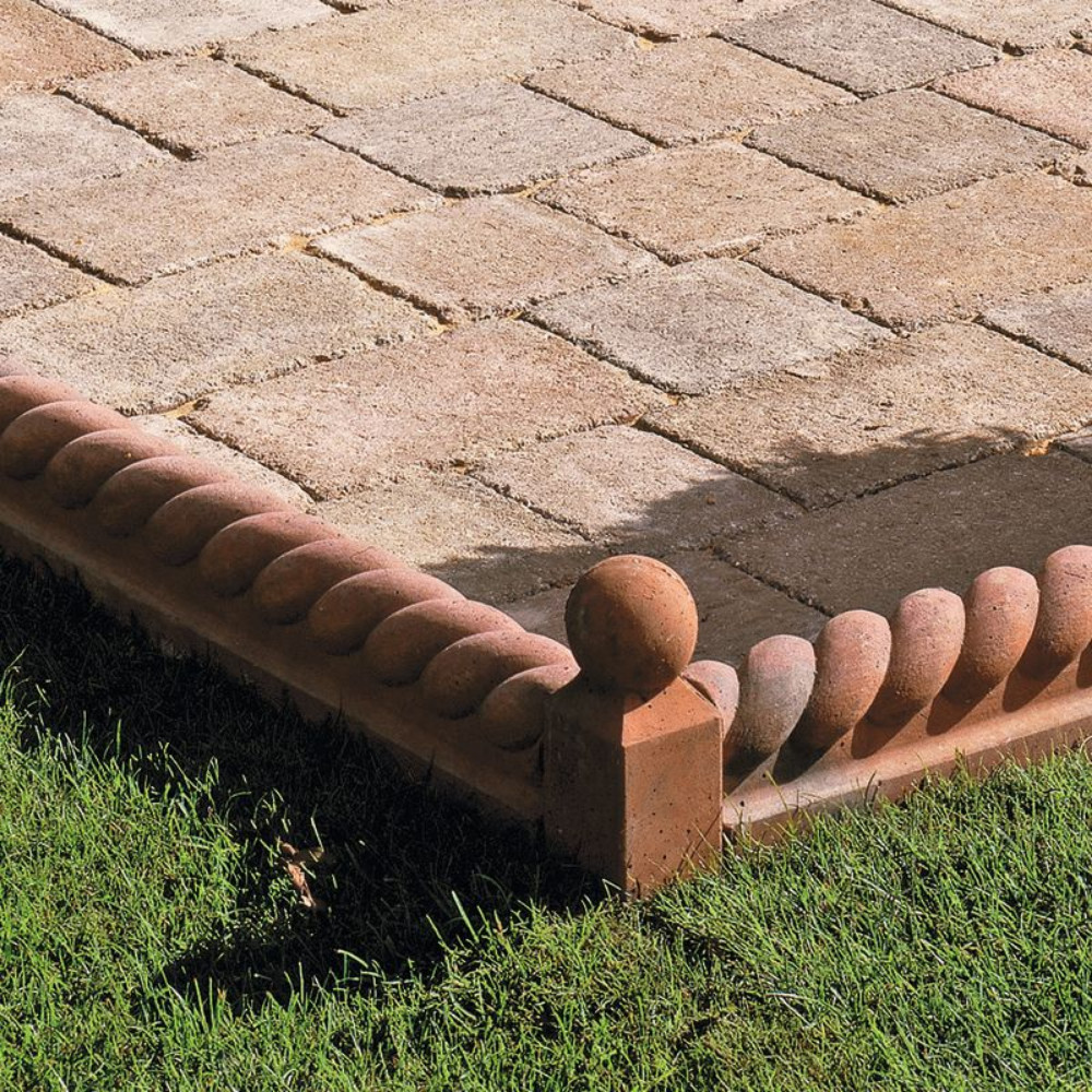 Marshalls Victorian Rope Top Garden Edging - 590 x 180 x 50mm - 17.7m ...