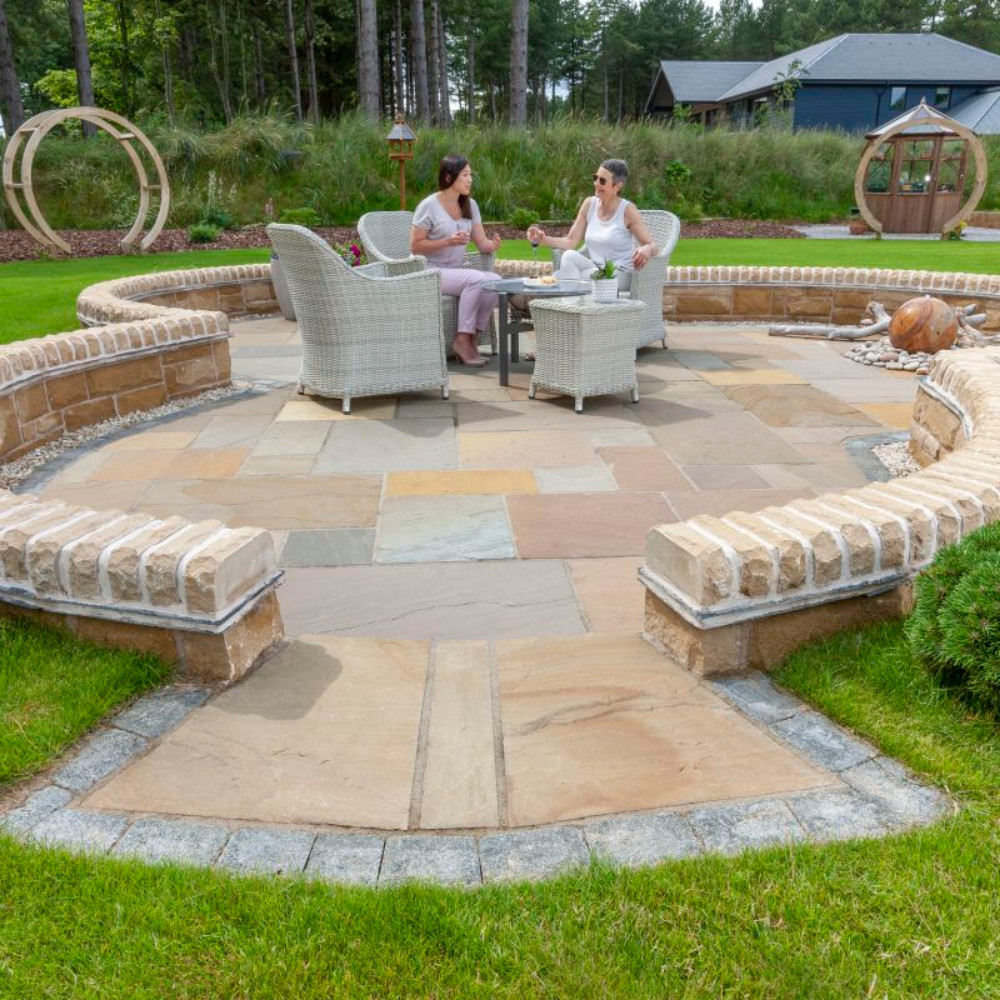 Marshalls Riven Indian Sandstone Paving Project Pack