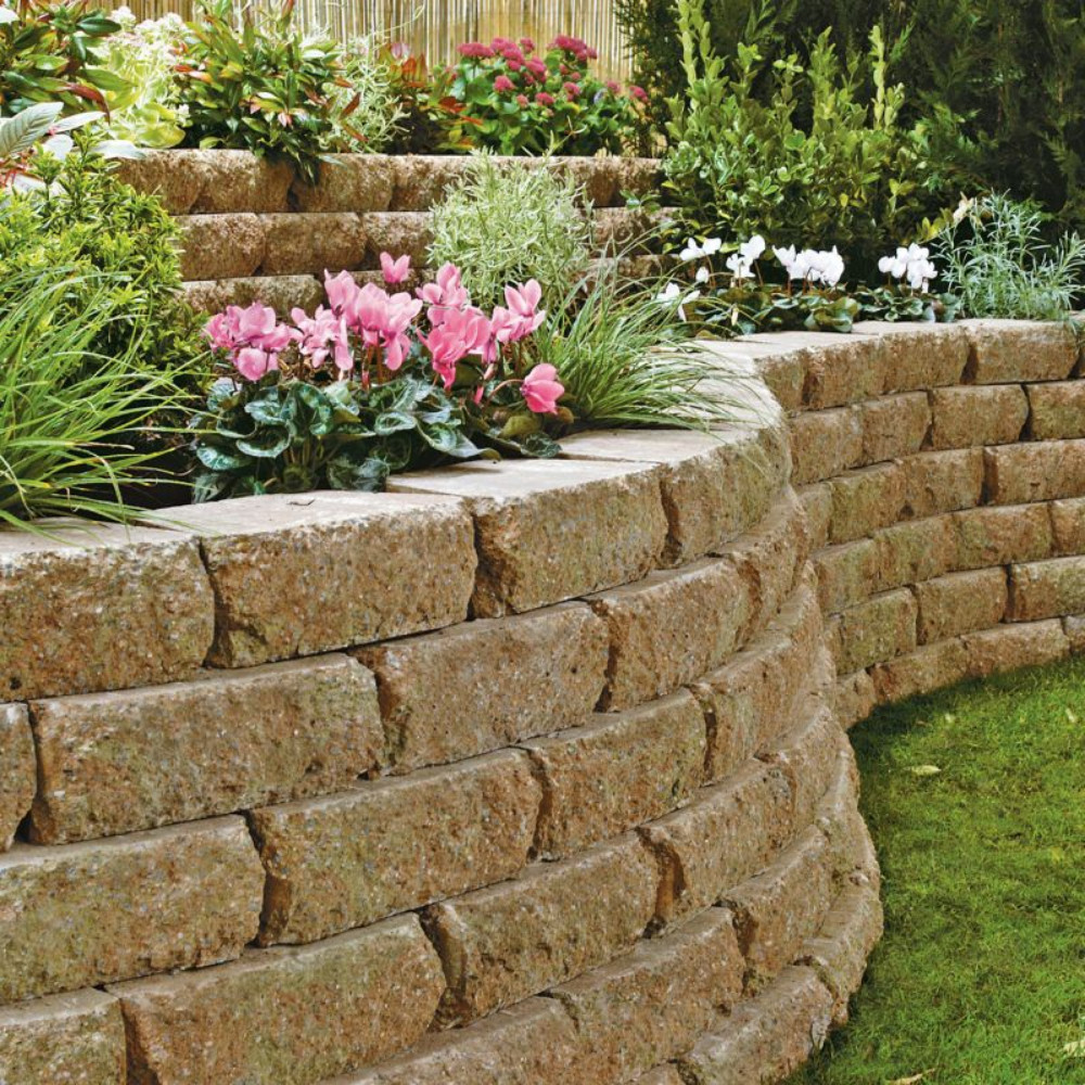 Marshalls Croft Stone Concrete Walling - 300 x 170 x 100mm - 2.7m2 ...