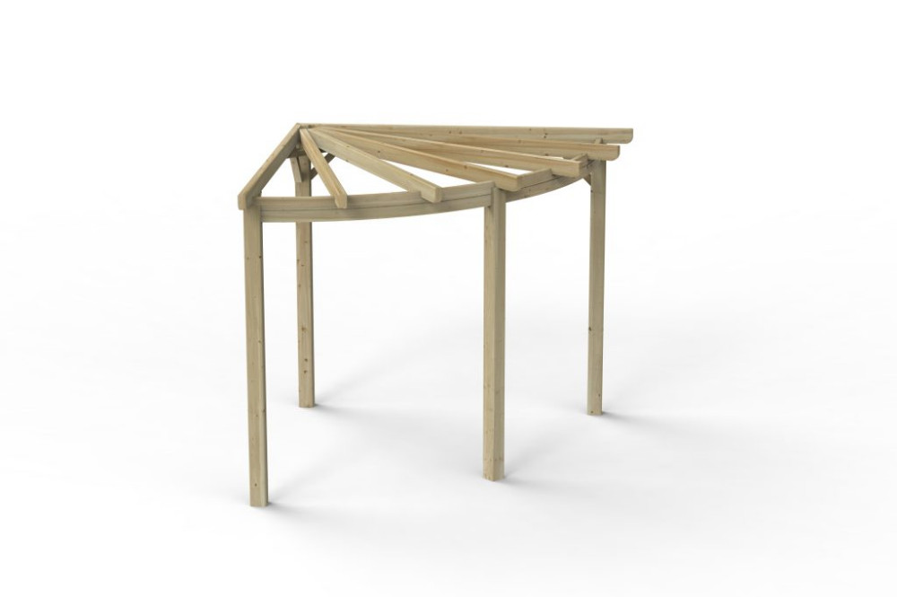 Forest Garden - Premium 90 Degree Radial Pergola