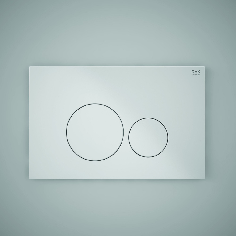 RAK Ceramics Ecofix Round Push Flush Plate