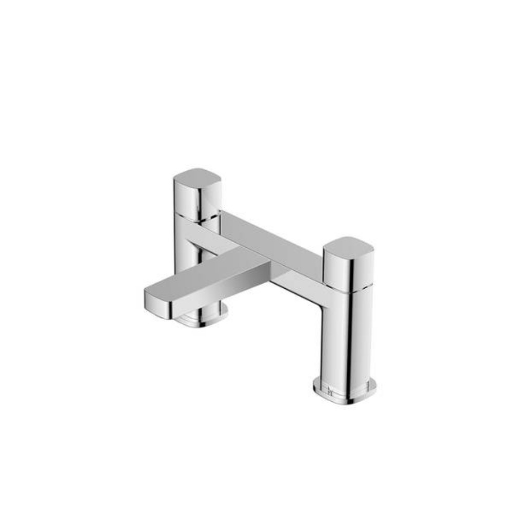 RAK Ceramics Petit Square Deck Mounted Bath Filler Tap RAK Ceramics Petit Square Deck Mounted Bath Filler Tap