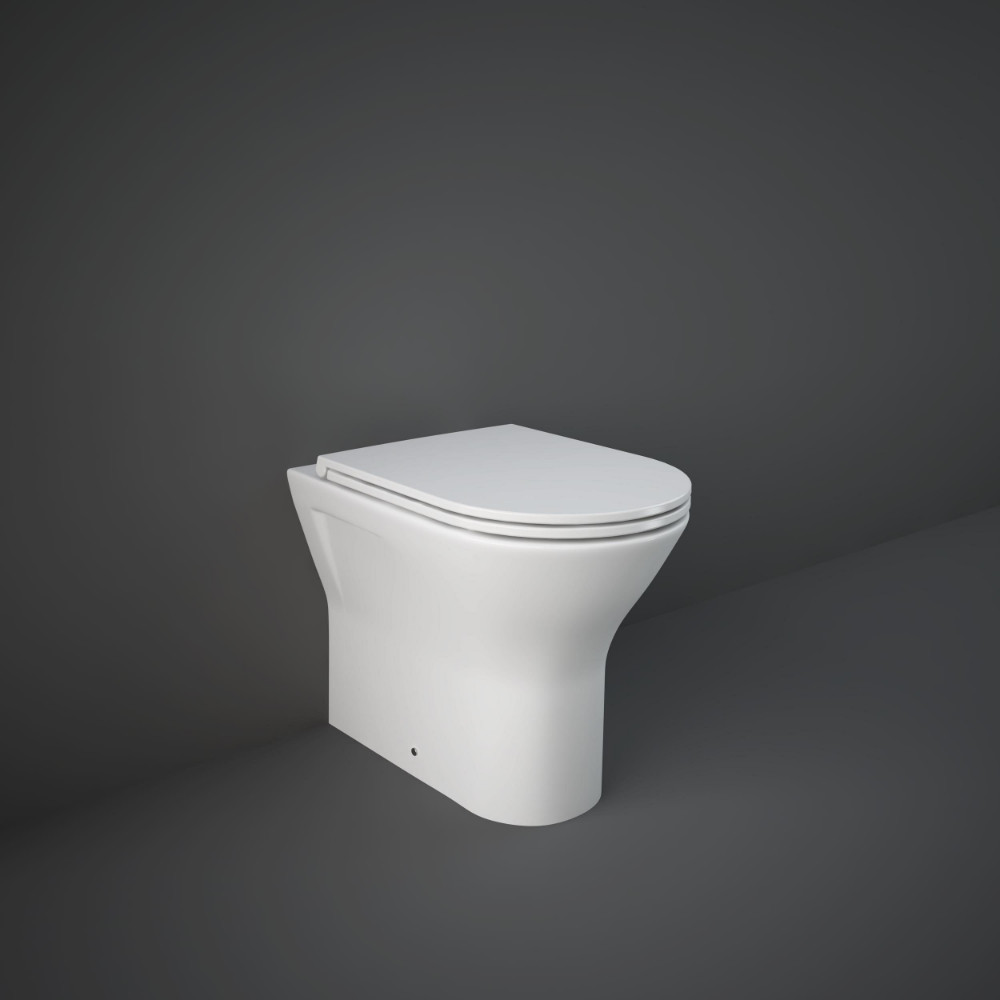 RAK Ceramics Resort Comfort Height Back to Wall Toilet Bowl with ...
