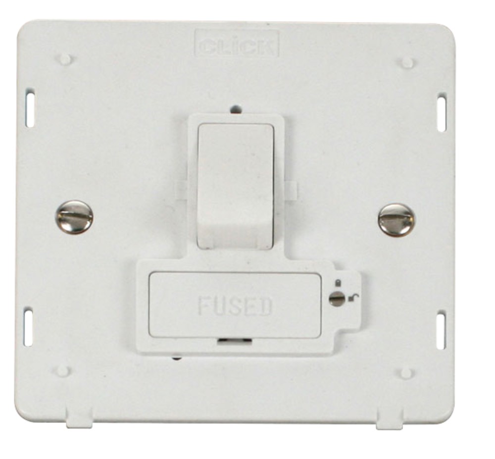 Definity 13A Lockable Fused Connection Unit Double Pole Switched