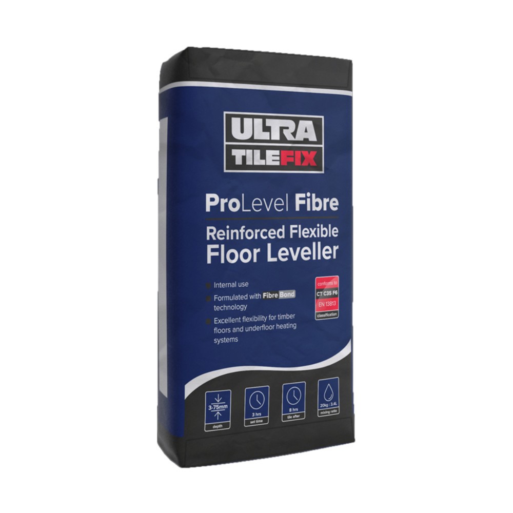 Ultra Tile Fix ProLevel Fibre Reinforced Flexible Self-Levelling ...