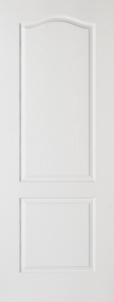 LPD Classical 2 Panel FD30 Fire Check Internal Door - Primed Moulded White