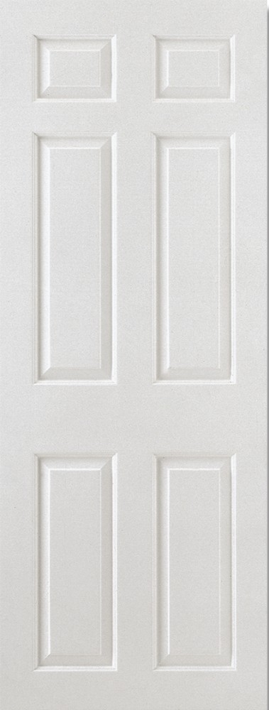 LPD 6 Moulded Panel White Internal Door